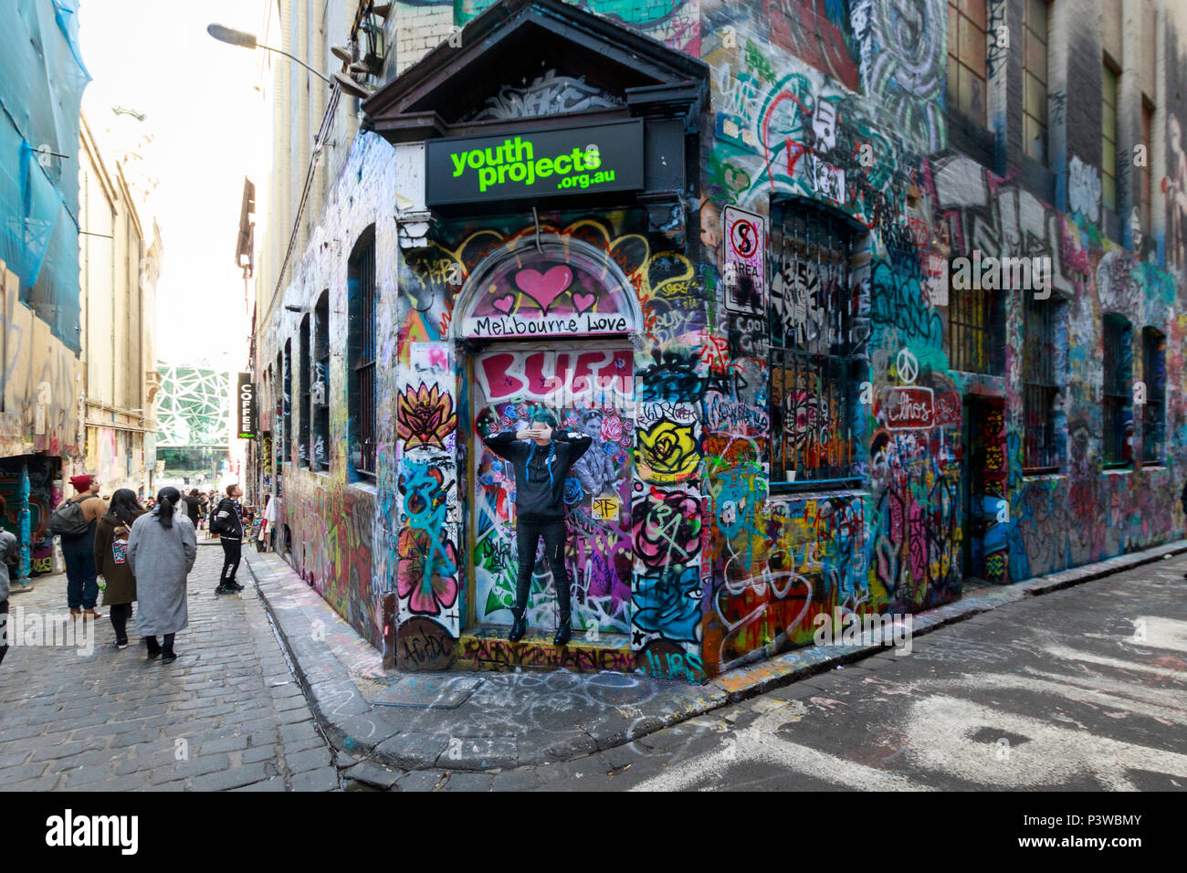 Australia, Hosier Lane, Melbourne, Urban art, Victoria, graffiti ...