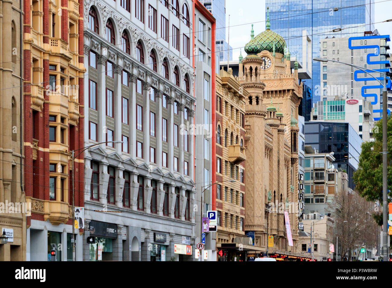Flinders Street Melbourne Stock Photos & Flinders Street Melbourne ...