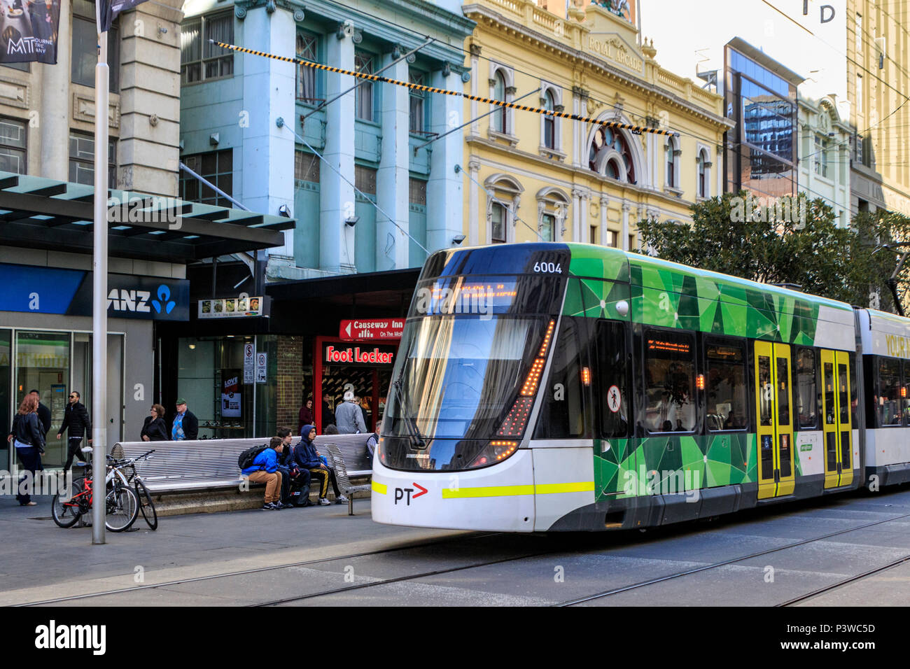 Green tram hi-res stock photography and images - Alamy