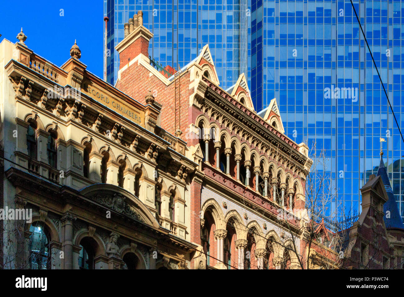 Australia, Melbourne, Victoria, Victorian era buildings Stock Photo - Alamy