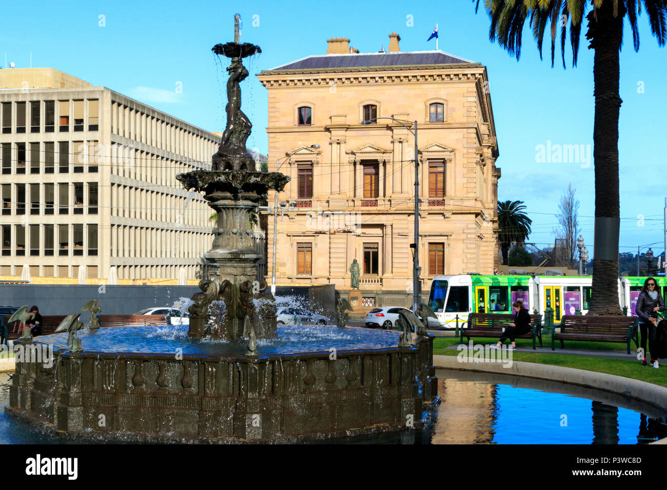 Australia, General Charles Gordon, Melbourne, Old Treasury Building ...
