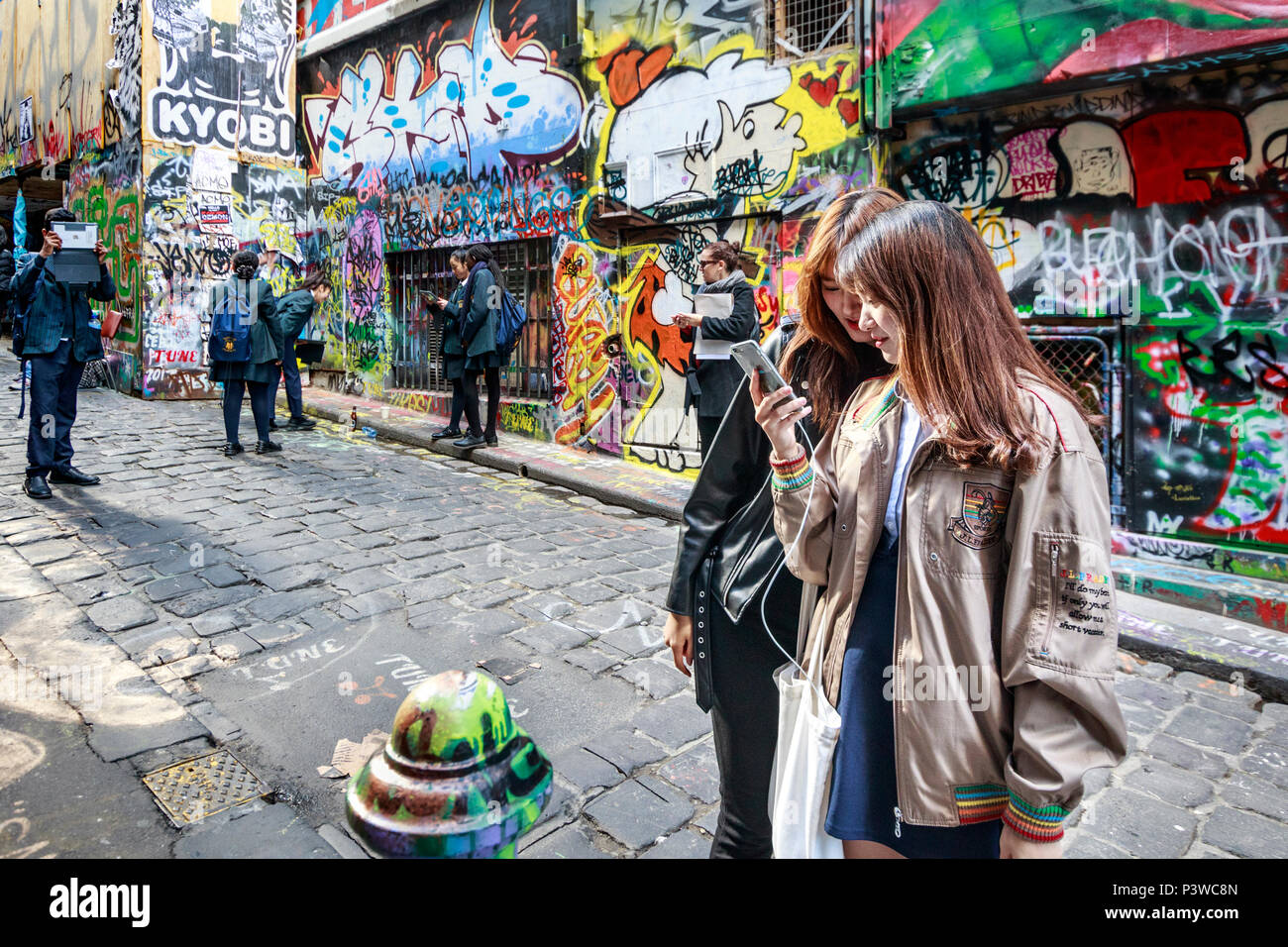 Australia, Hosier Lane, Melbourne, Urban art, Victoria, graffiti ...