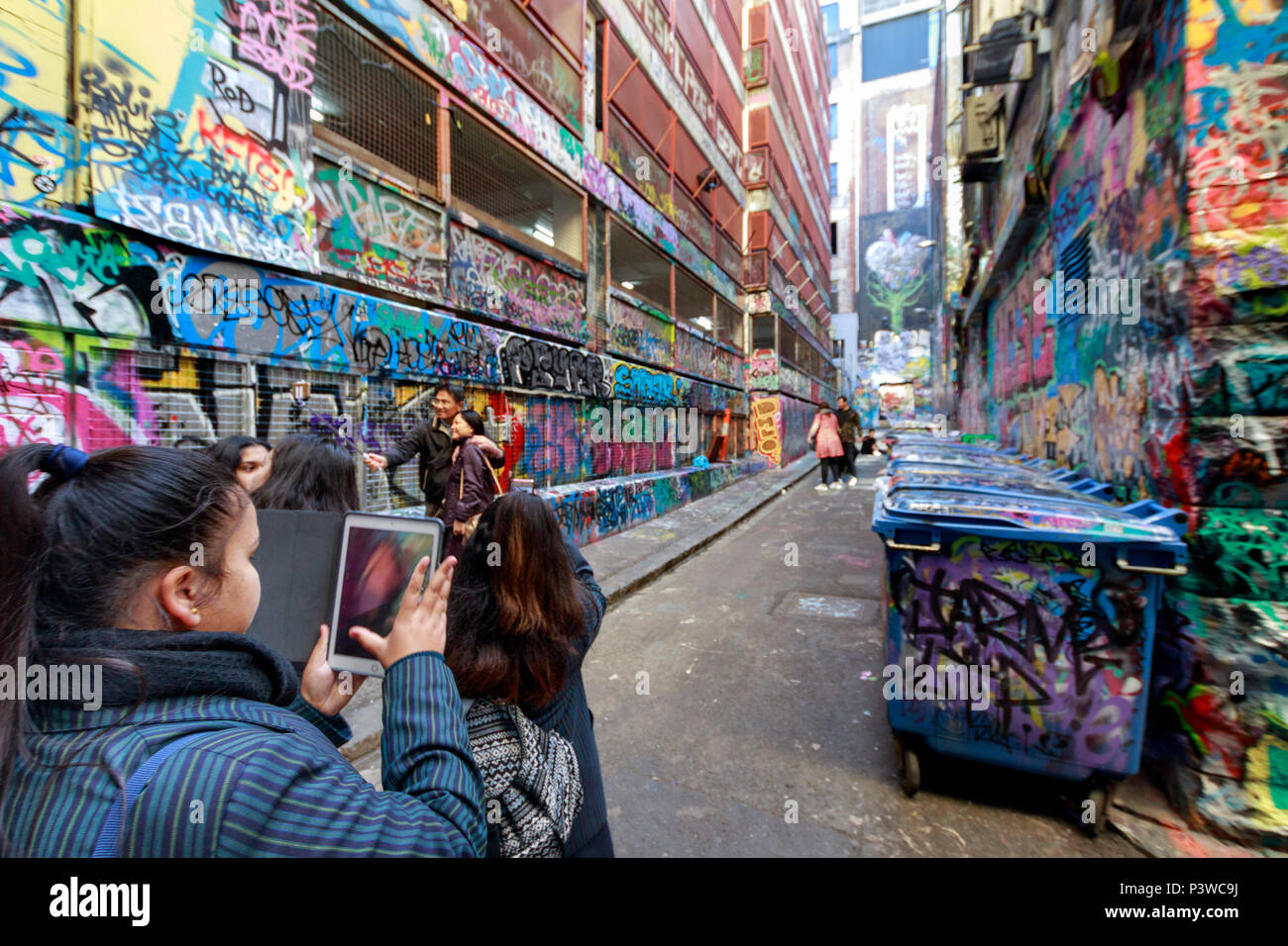 Australia, Hosier Lane, Melbourne, Urban art, Victoria, graffiti ...