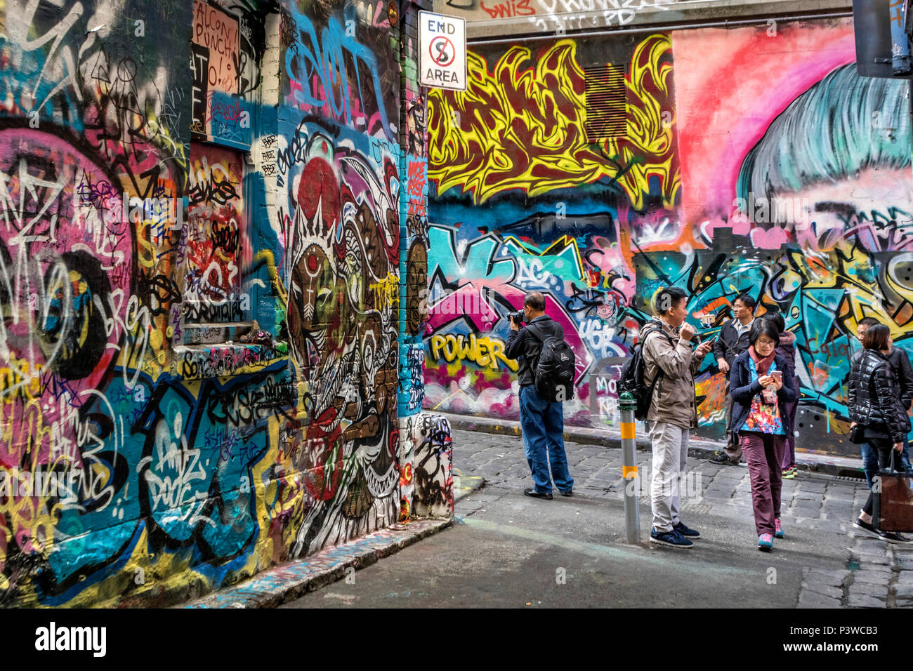 Australia, Hosier Lane, Melbourne, Urban art, Victoria, graffiti ...