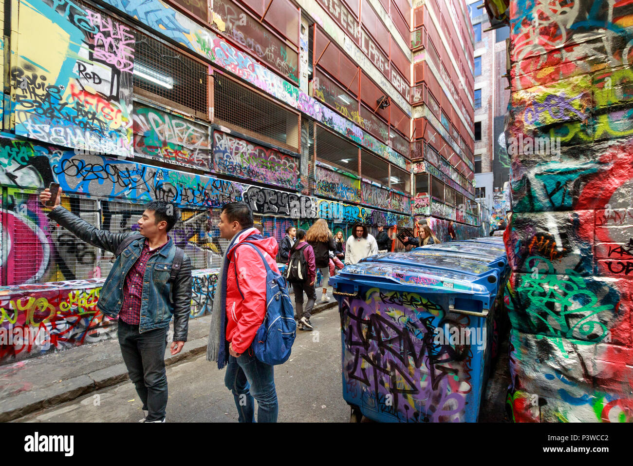 Australia, Hosier Lane, Melbourne, Urban art, Victoria, graffiti ...