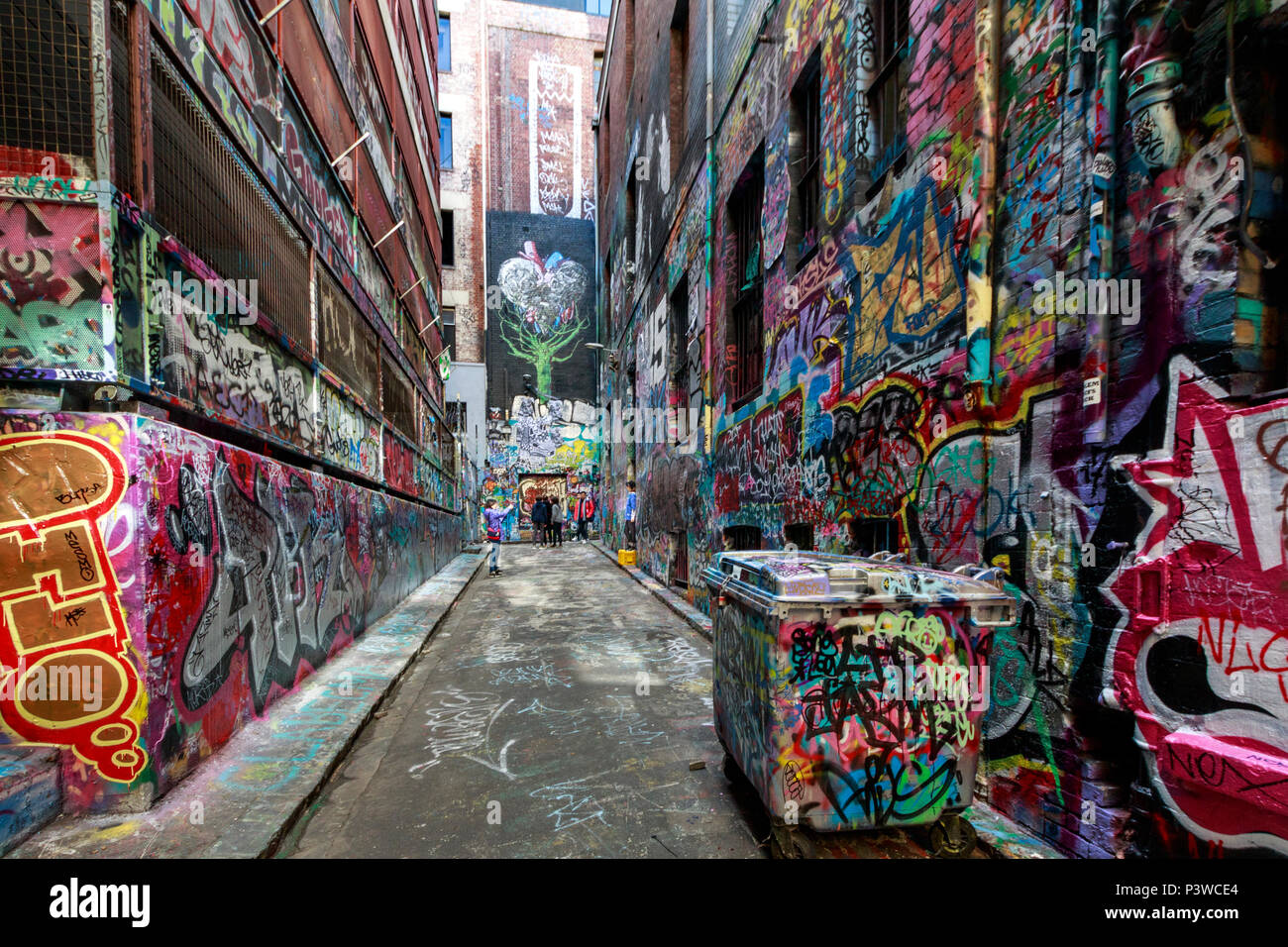 Australia, Hosier Lane, Melbourne, Urban art, Victoria, graffiti ...