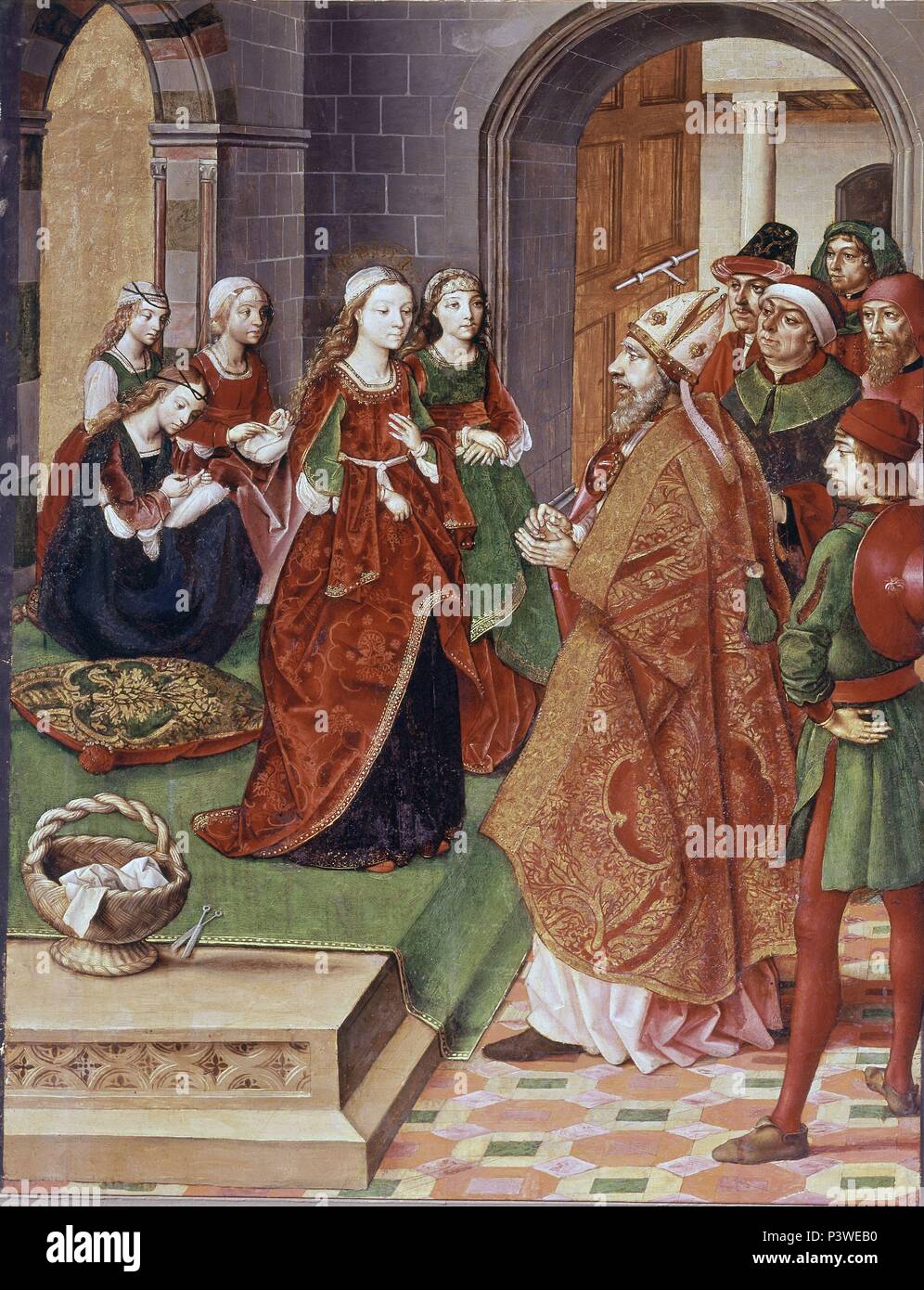 LA VIRGEN Y SUS PRETENDIENTES-HACIA 1490- RENACIMIENTO ESPAÑOL. Author ...