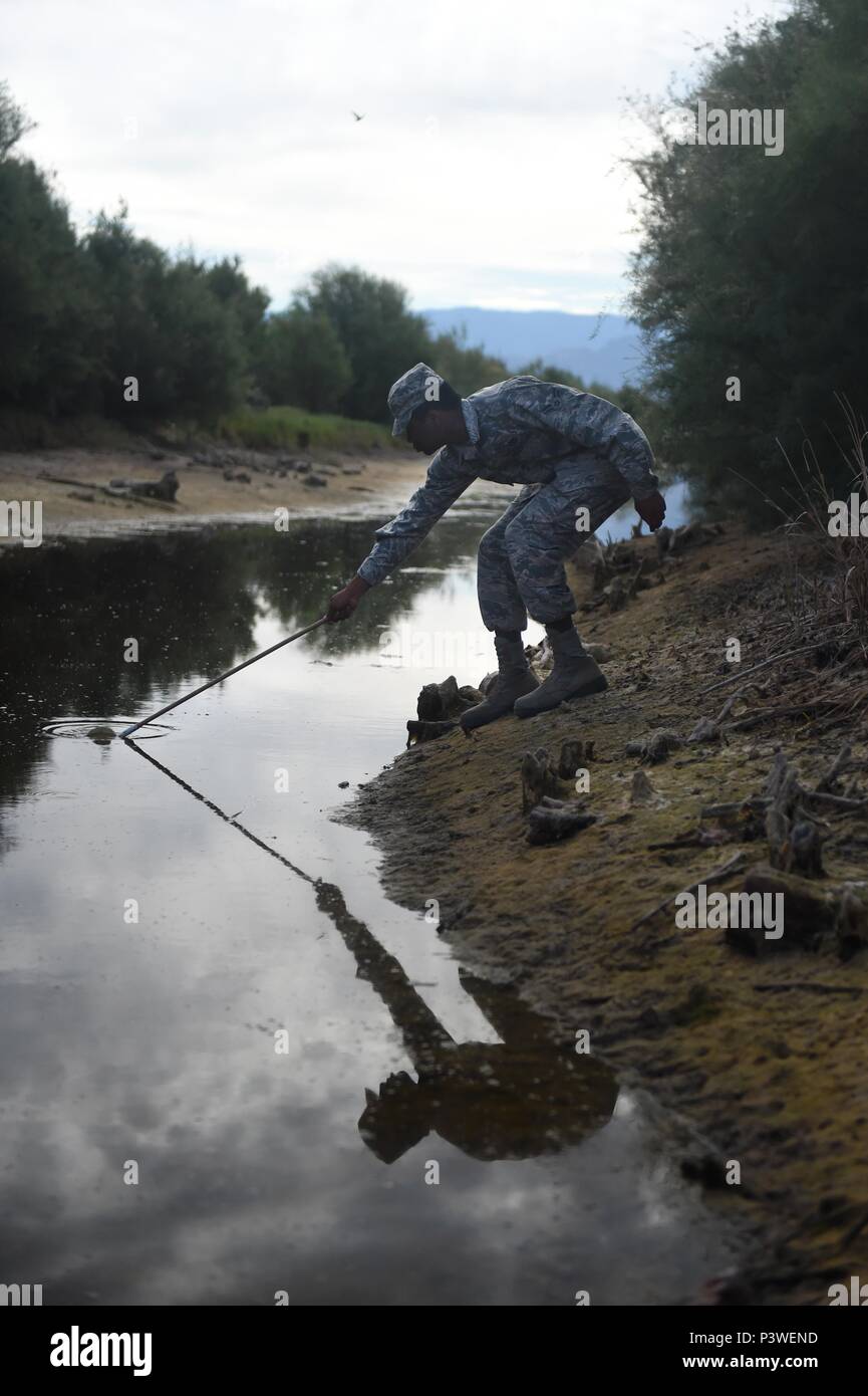 Airman 1st Class James, a 49th Civil Engineer Squadron pest management ...