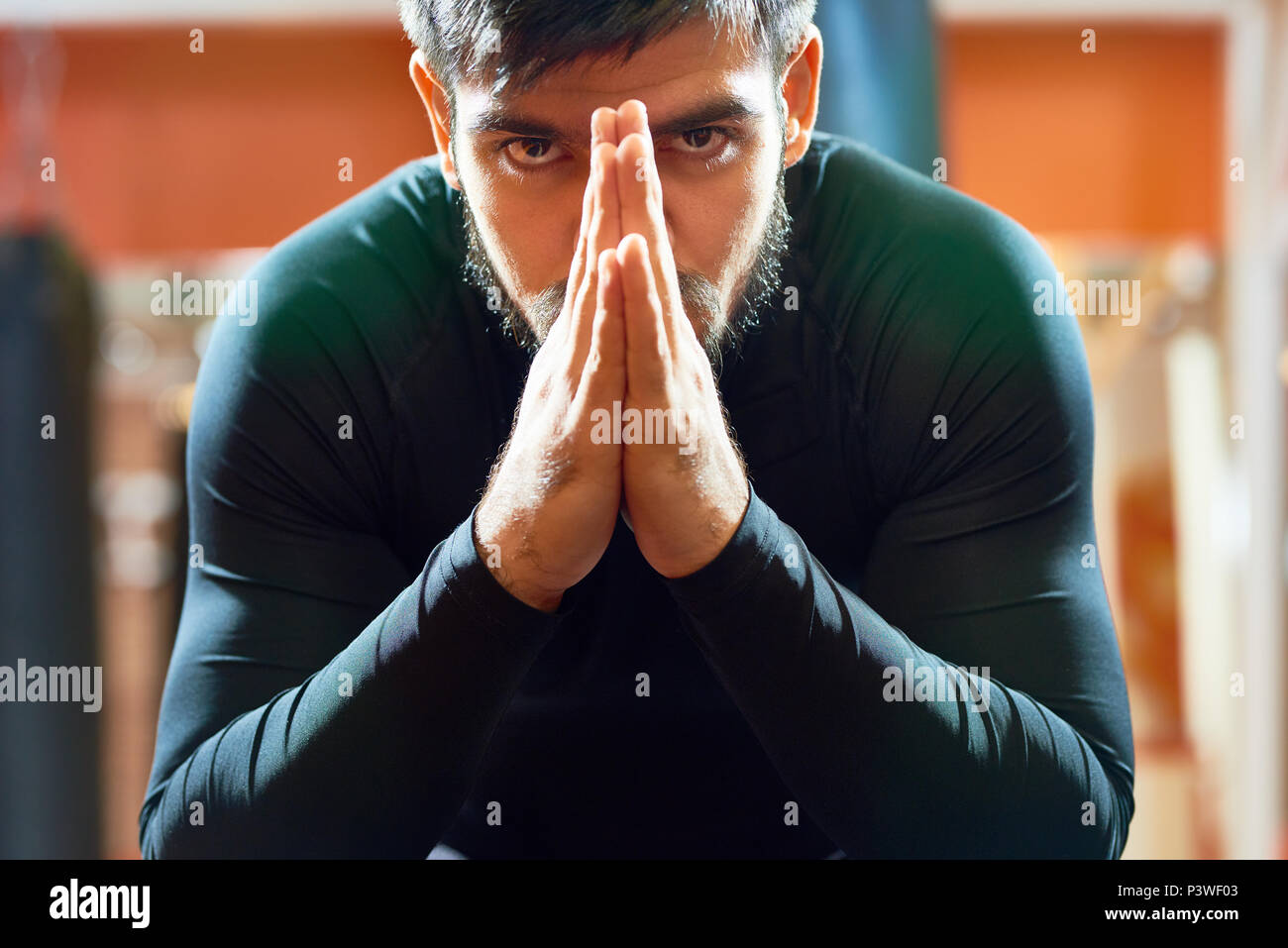 Man determined look hi-res stock photography and images - Alamy