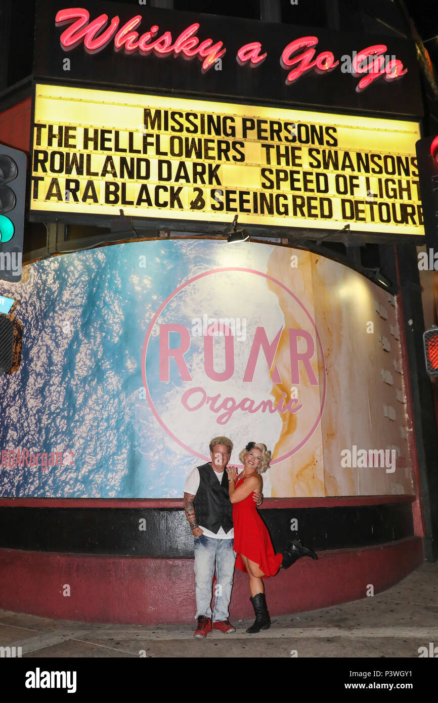 The Swansons performing live at the Whisky a Go Go in Hollywood ...