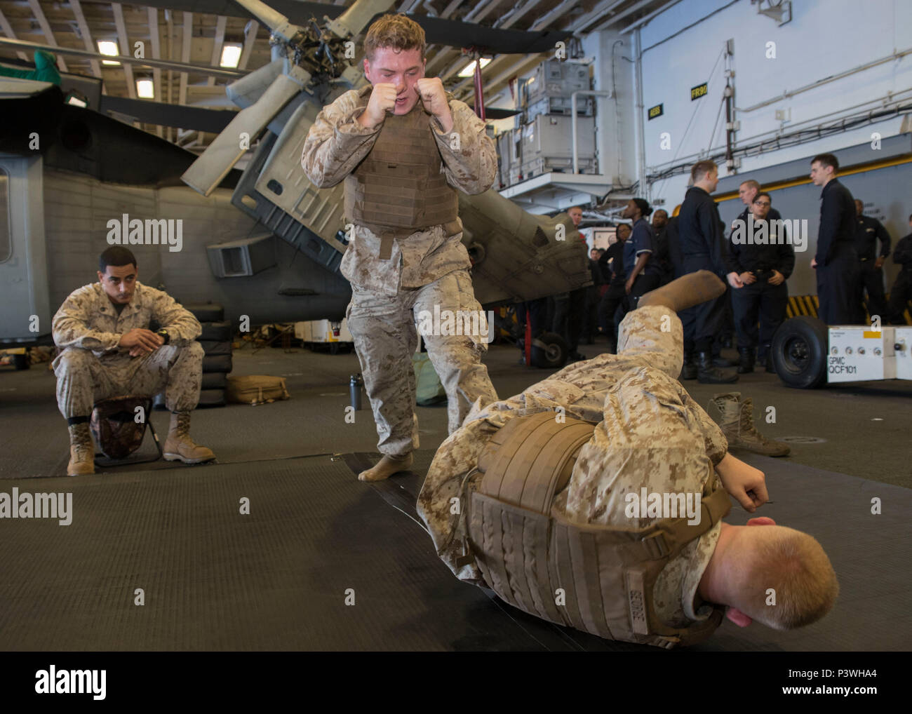 160728-N-LG762-082 MEDITERRANEAN SEA (July 28, 2016) Marines ...