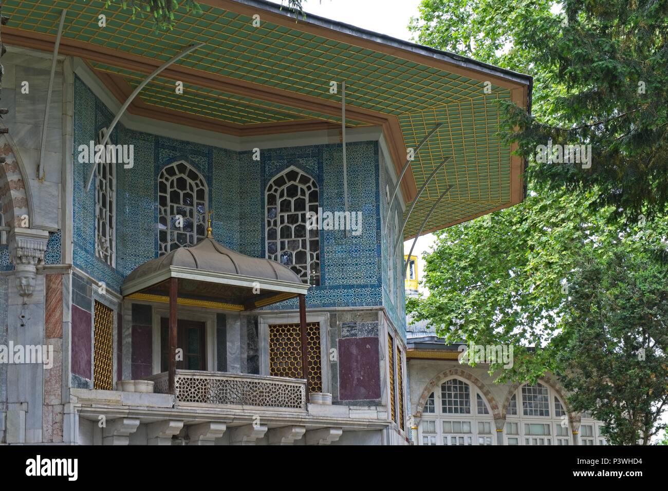 ISTANBUL, TURKEY - MAY 27 : Exterior view of Topkapi Palace and Museum ...