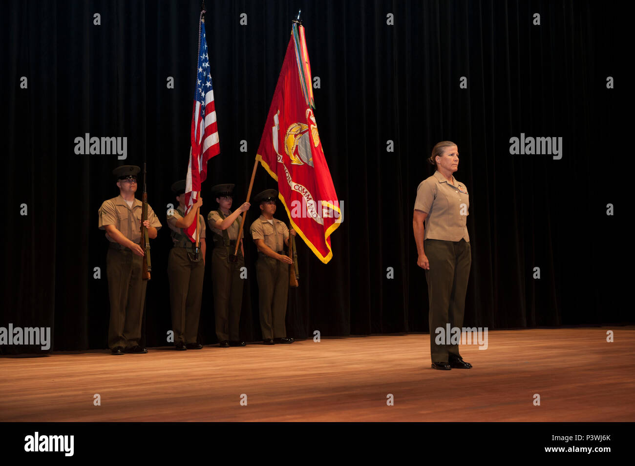 U.S. Marine Corps Brig. Gen. Helen G. Pratt, commanding general and ...