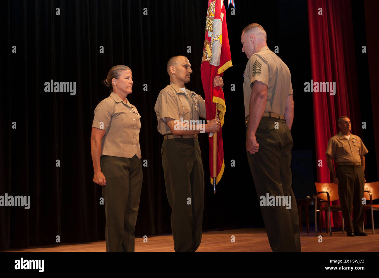 U.S. Marine Corps Brig. Gen. Helen G. Pratt, Commanding General and ...