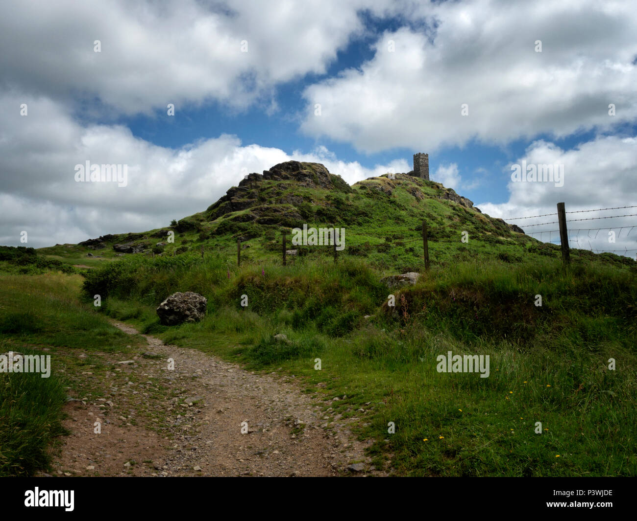 The Church of St Michel de Rupe ("Saint Michael of the Rock") atop ...