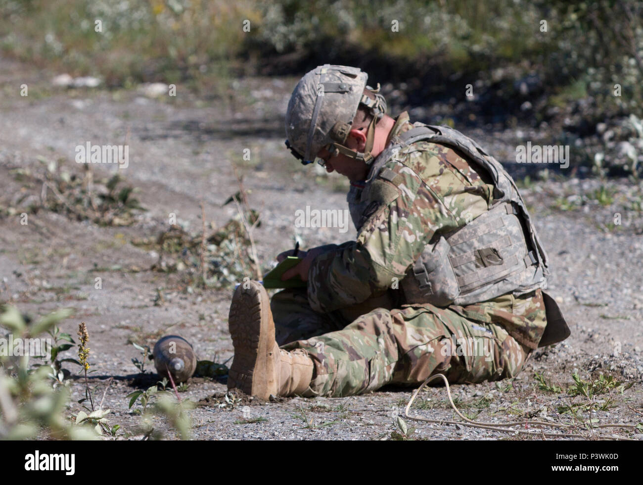Sgt. Ben Fulton, an explosive ordnance disposal technician with the ...
