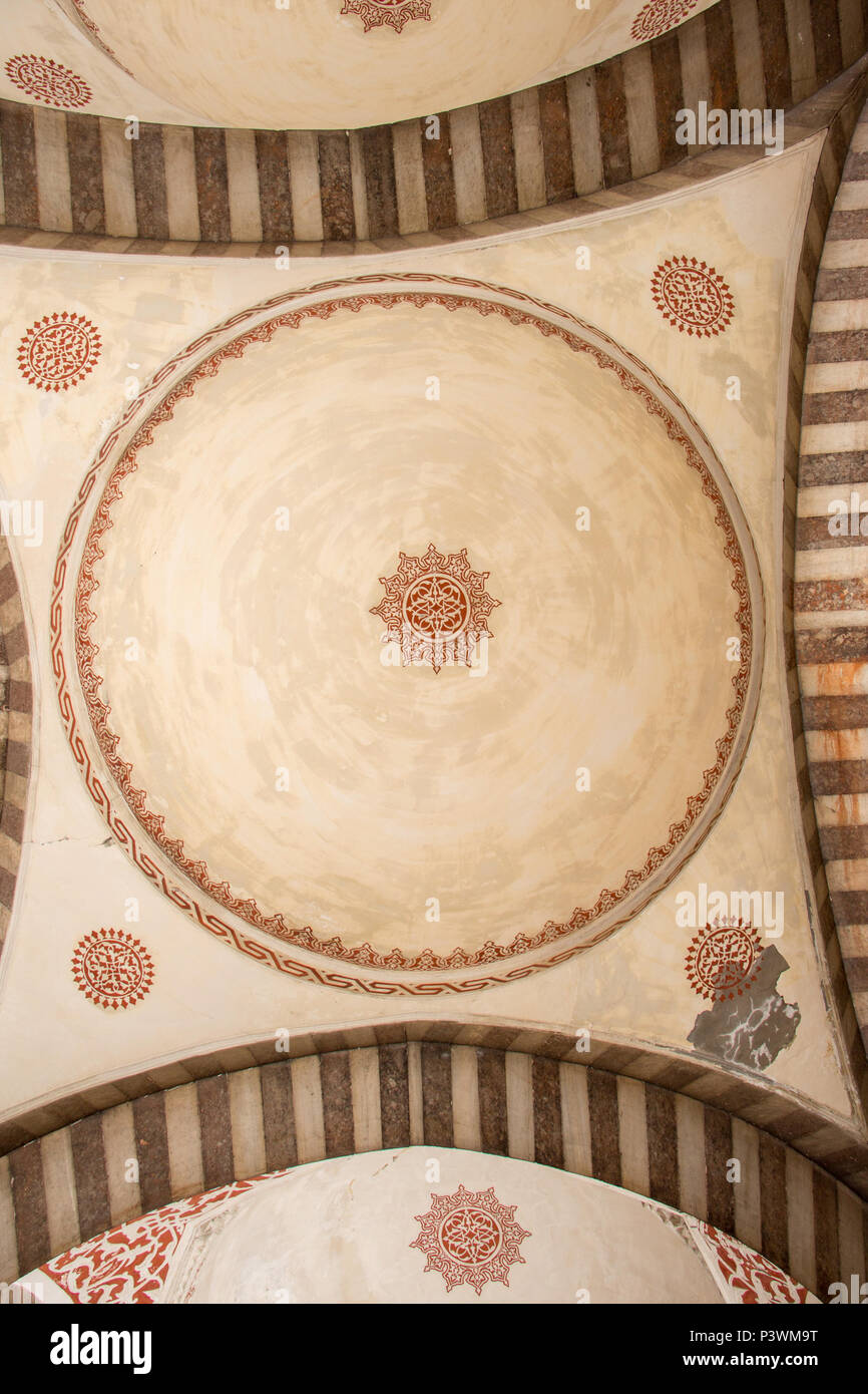 Inner view of dome in Ottoman architecture in, Istanbul, Turkey Stock ...