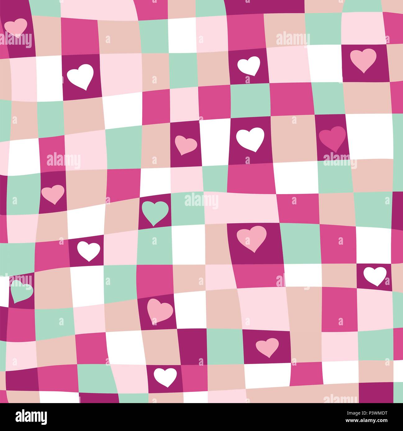 Heart little hearts design Stock Vector Images - Alamy