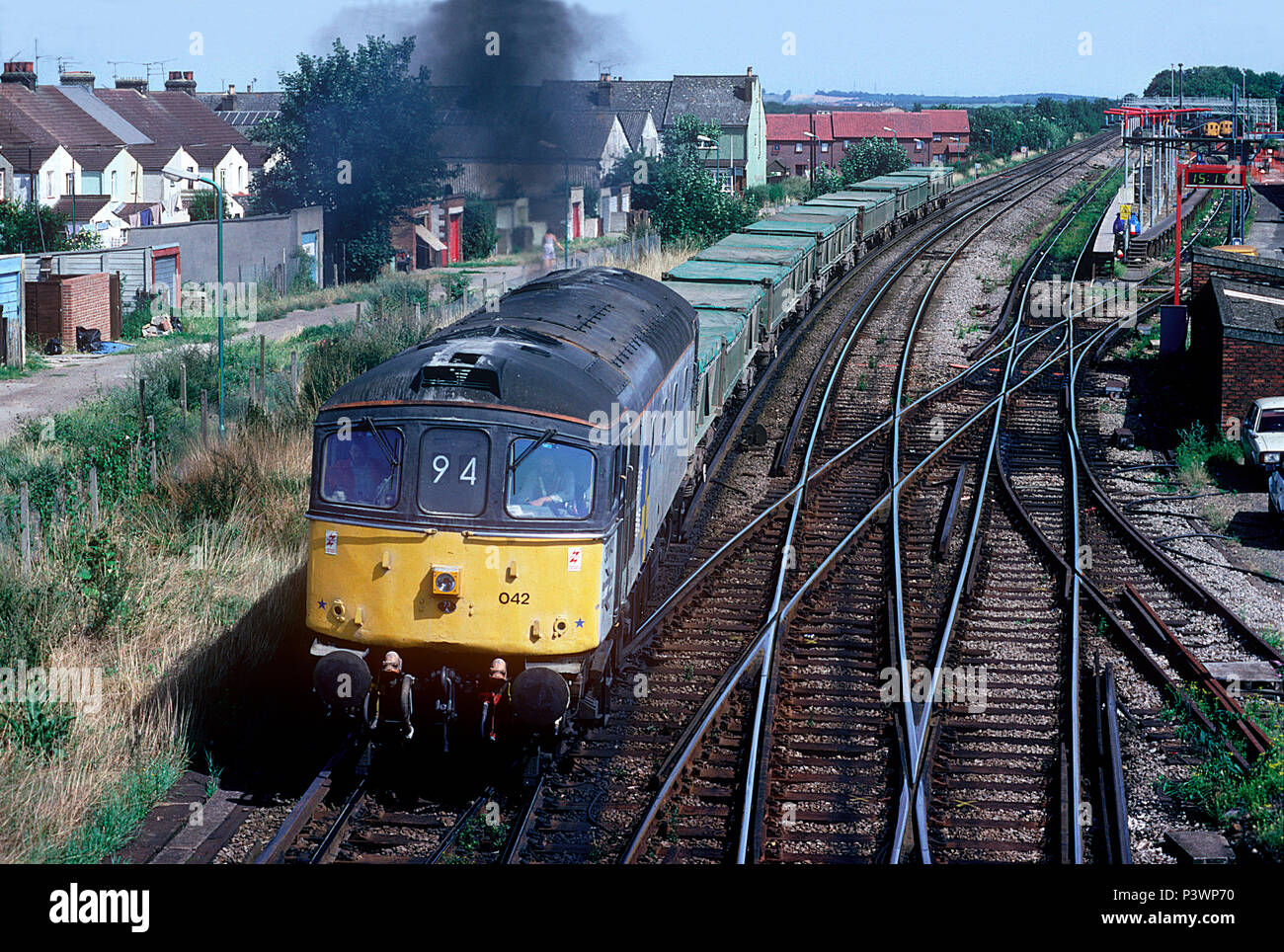 Br railfreight sector hi-res stock photography and images - Alamy