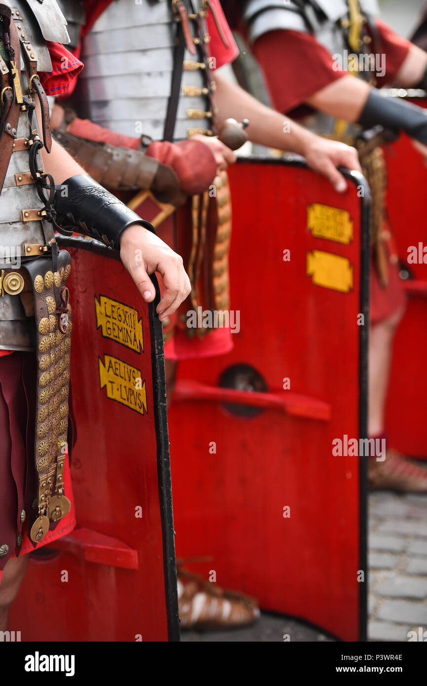 Centurion reenact hi-res stock photography and images - Alamy