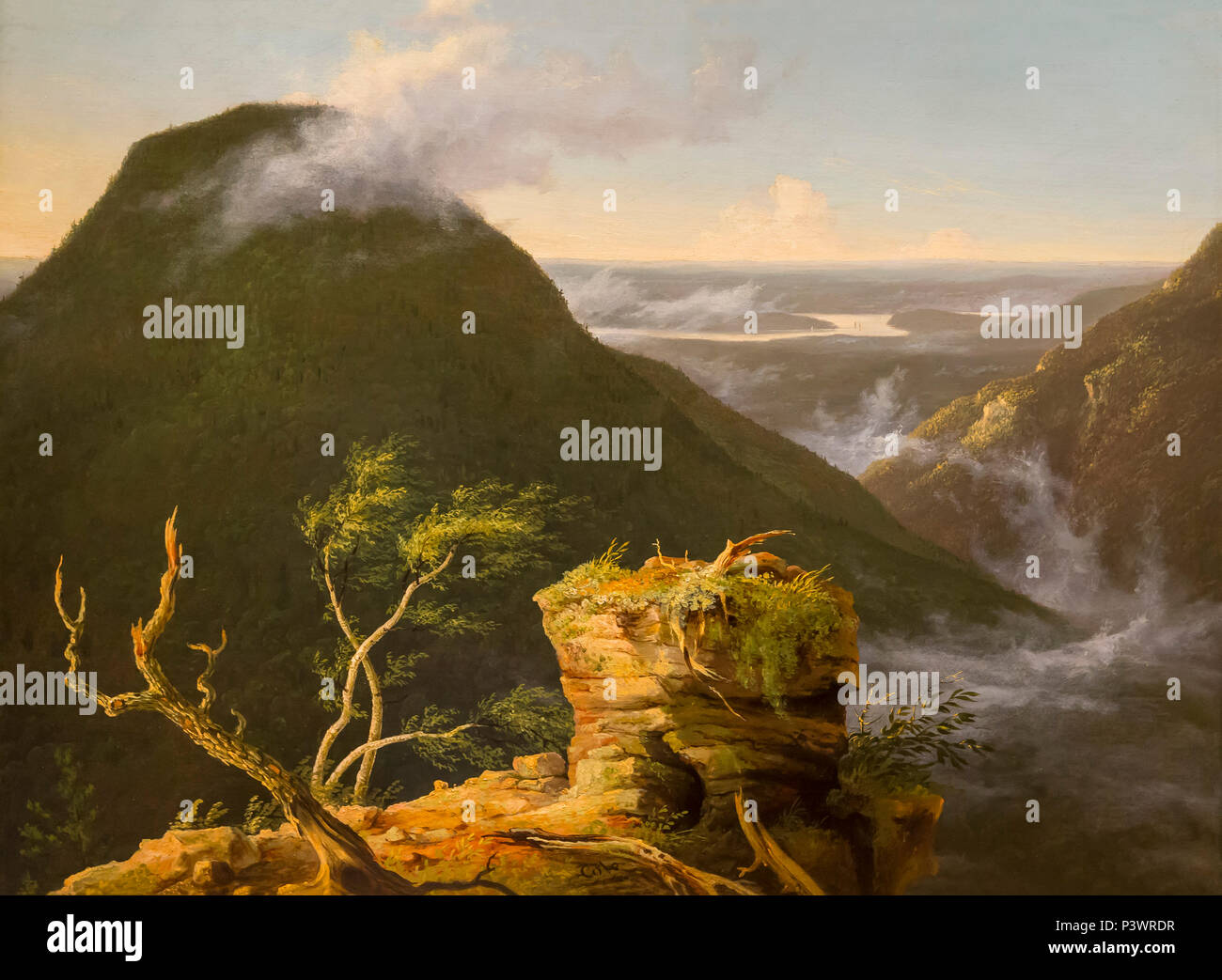 View of the Round-Top in the Catskill Mountains, Thomas Cole, 1827 ...