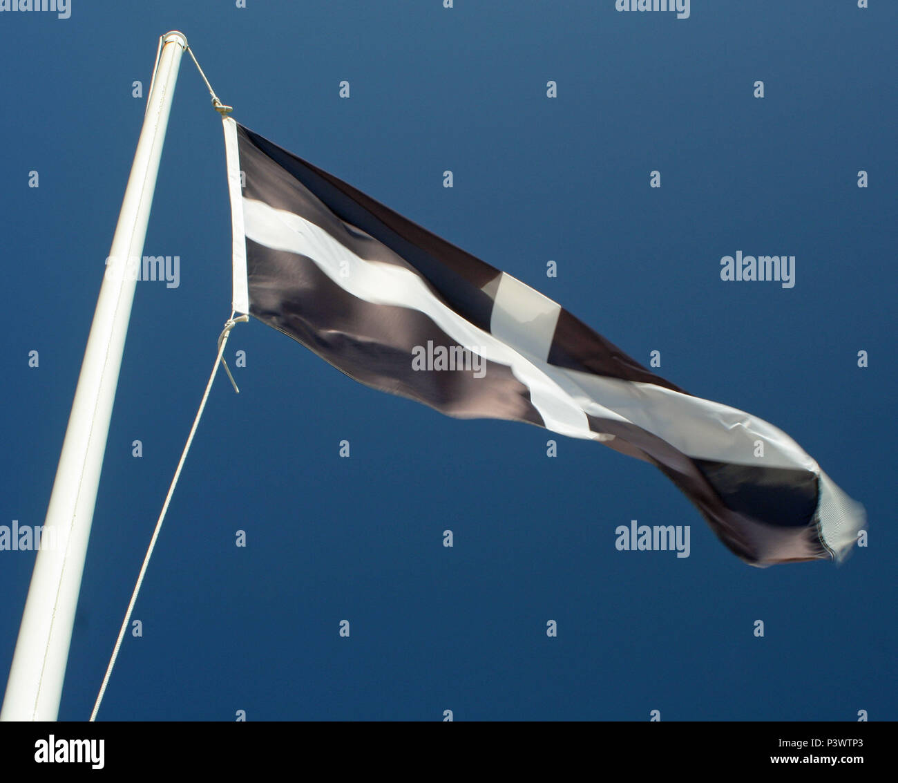 Cornwall county flag hi-res stock photography and images - Alamy