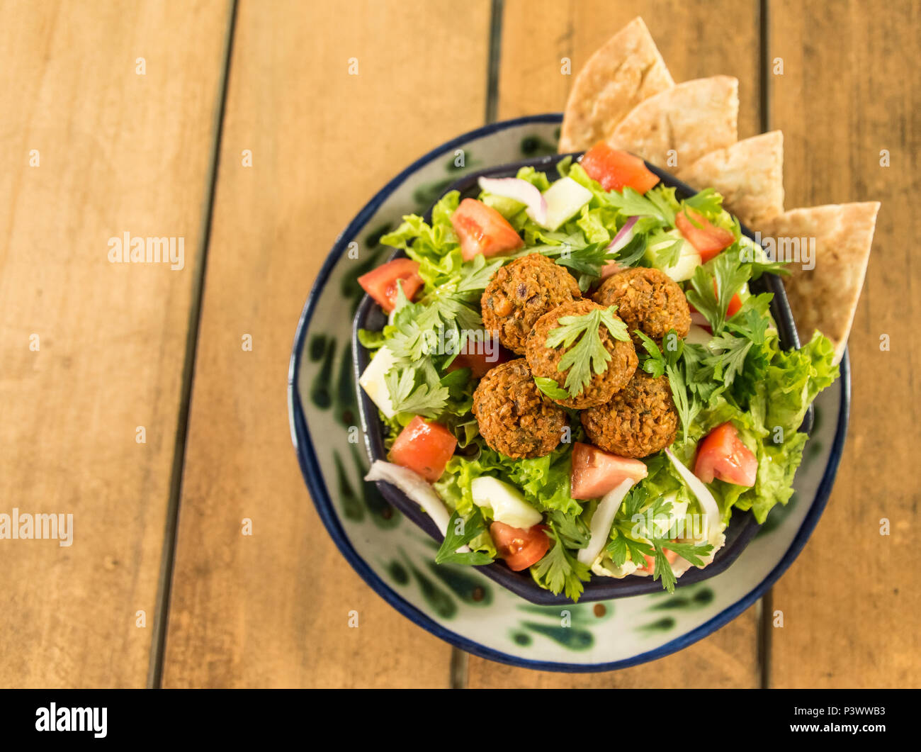 Falafel presentation hi-res stock photography and images - Alamy