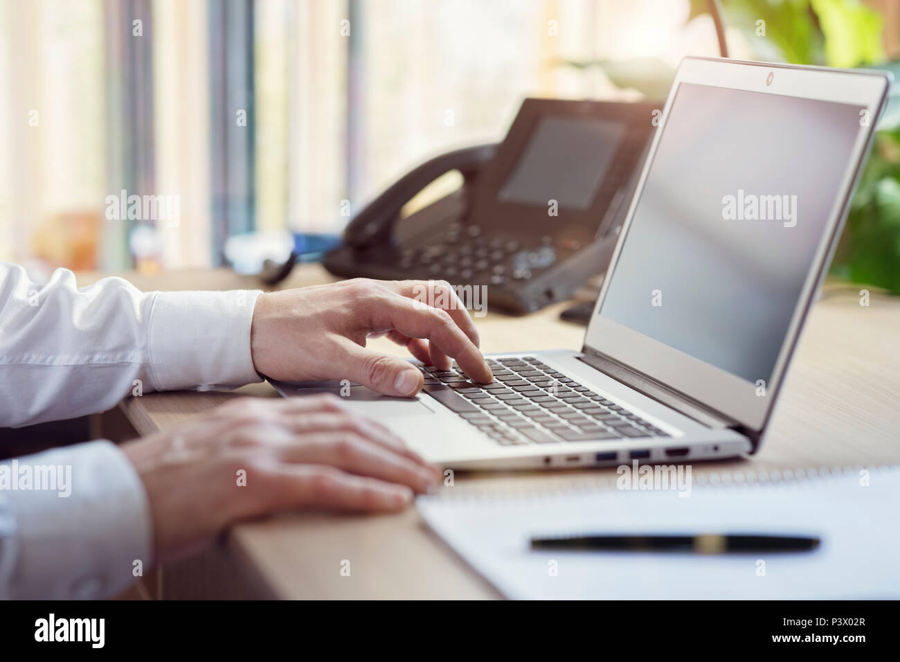 Computer keyboard in office hi-res stock photography and images - Alamy