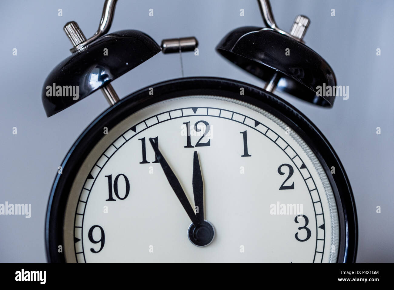 Clock time wake alarm hi-res stock photography and images - Alamy