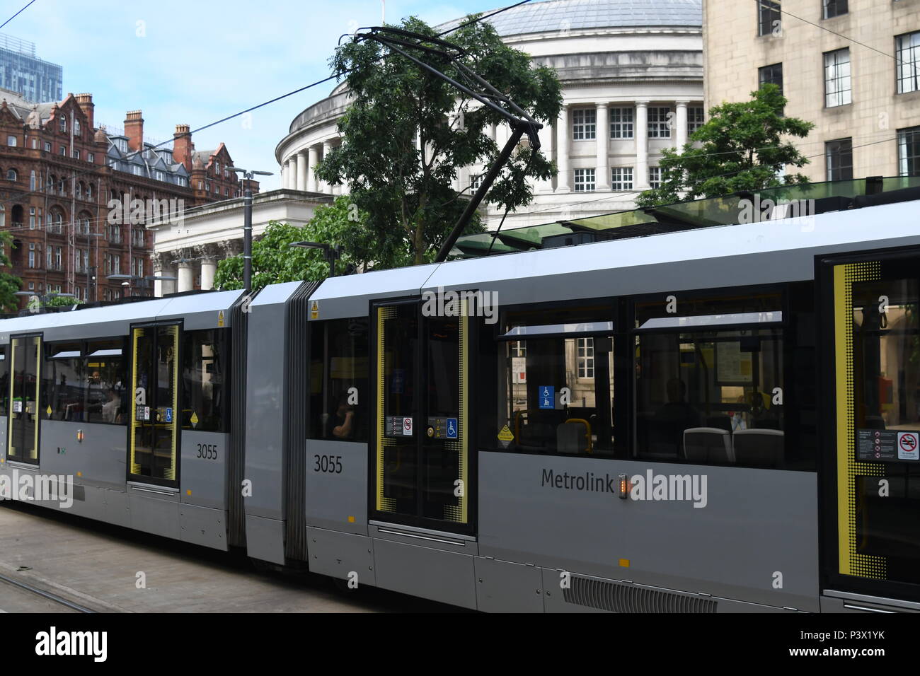 Manchester tramway system hi-res stock photography and images - Alamy