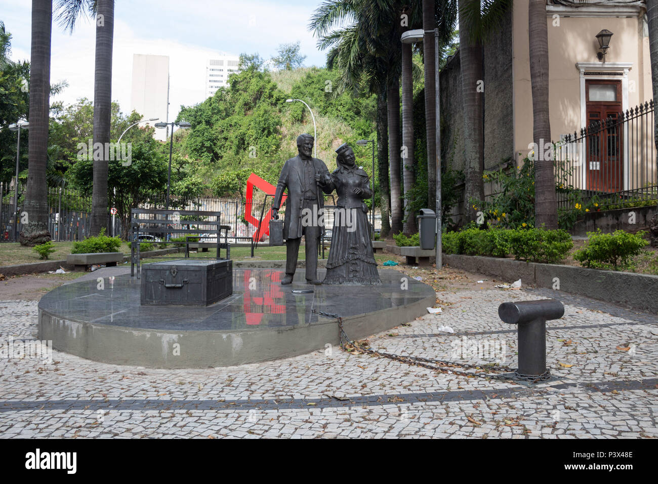 Estátuas de Ashbel Green Simonton e Helen Murdoch Simonton, em ...