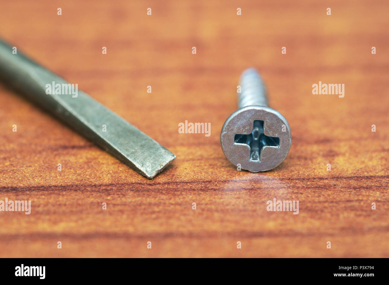 Flathead Screwdriver Head