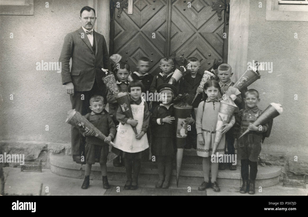 Historic german school class hi-res stock photography and images - Alamy