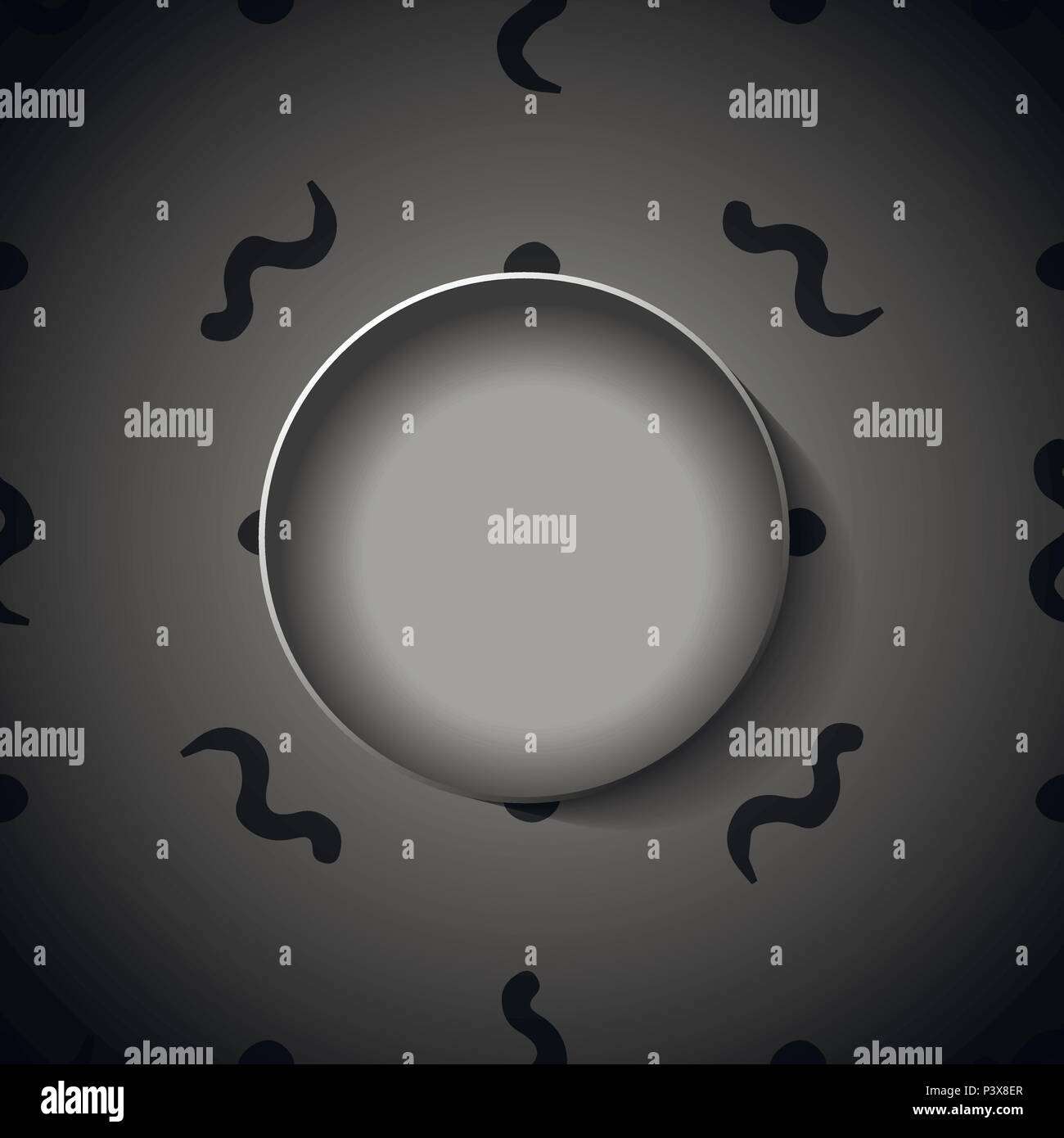 Modern style header design with place for your text Stock Vector Image ...