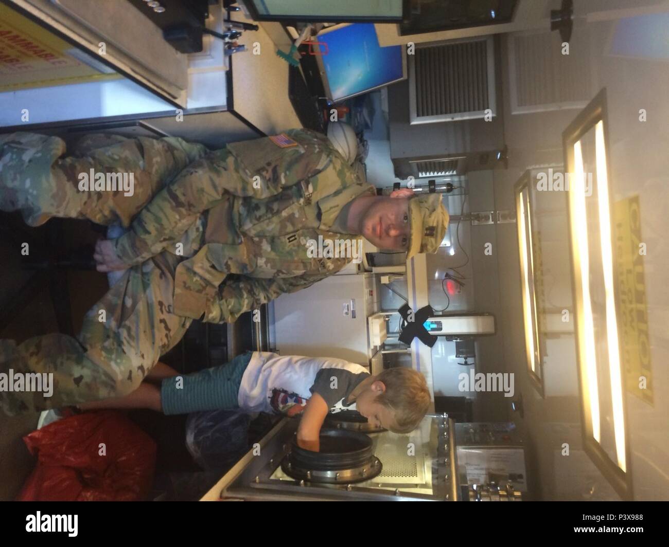 Capt. Alexsandr Efros, a Nuclear Medical Science Officer with the 95th ...