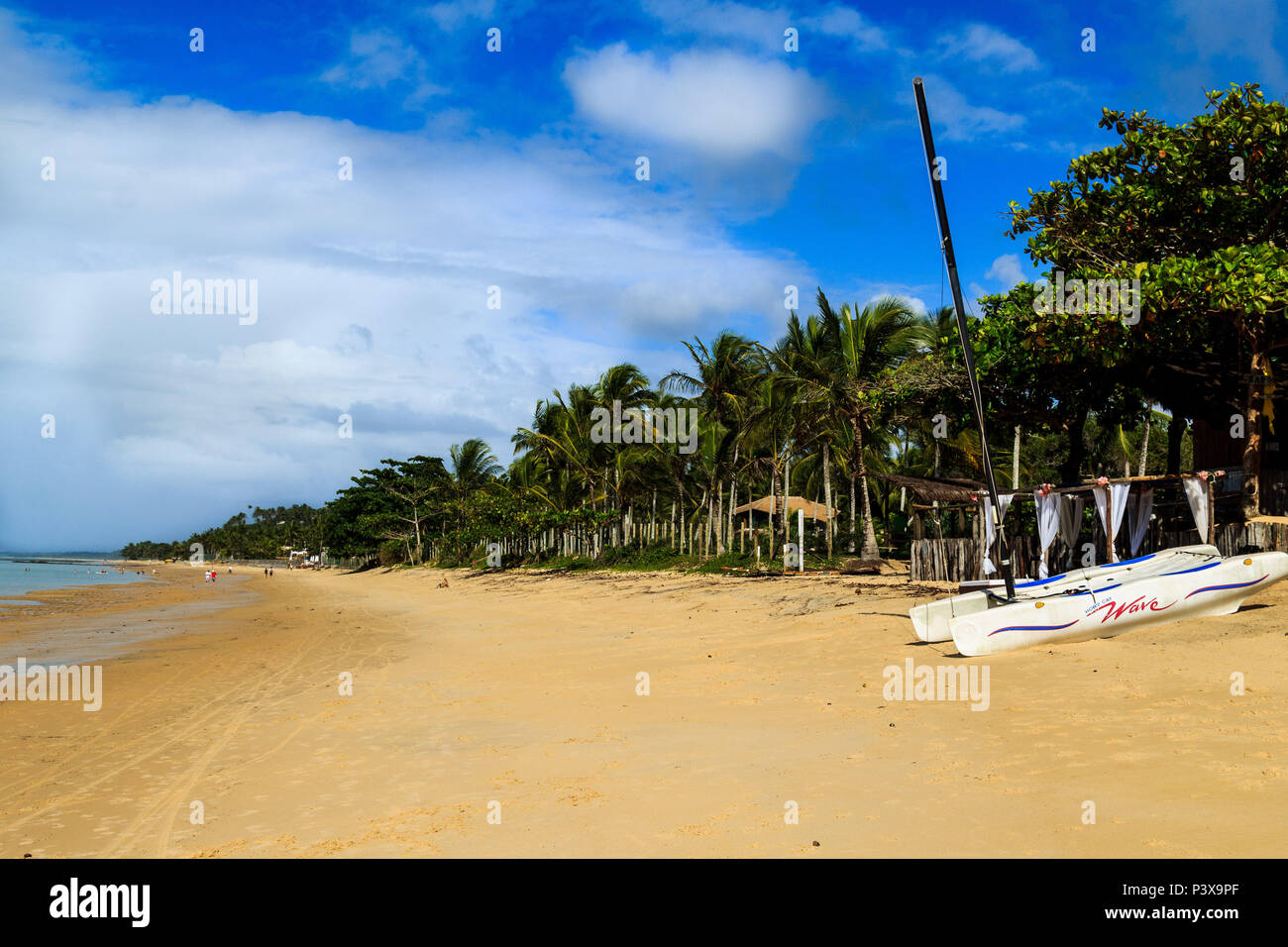 Vista da praia do Parracho, em Porto Seguro Stock Photo - Alamy