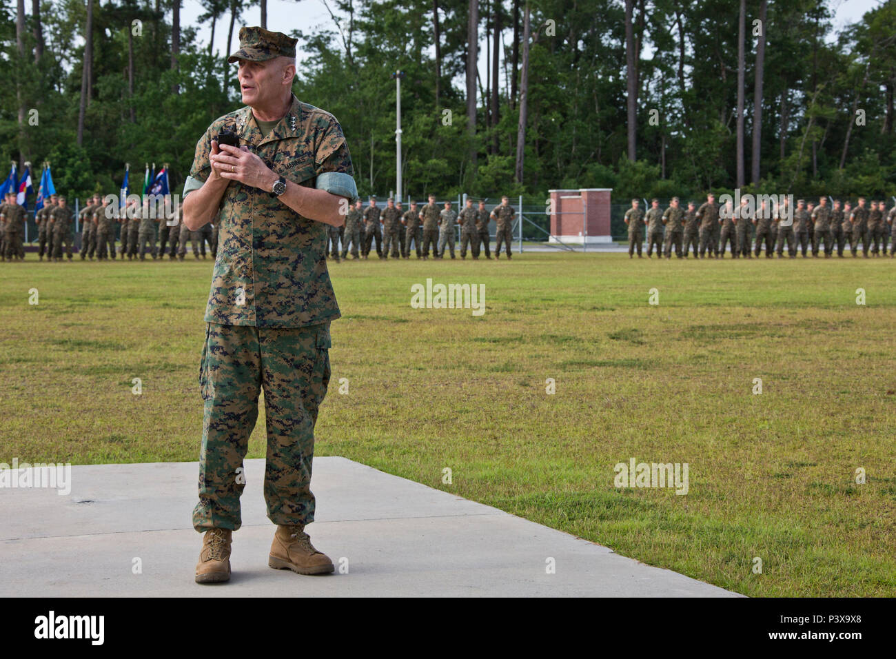 U.S. Marine Corps Gen. John M. Paxton Jr., 33rd assistant commandant of ...