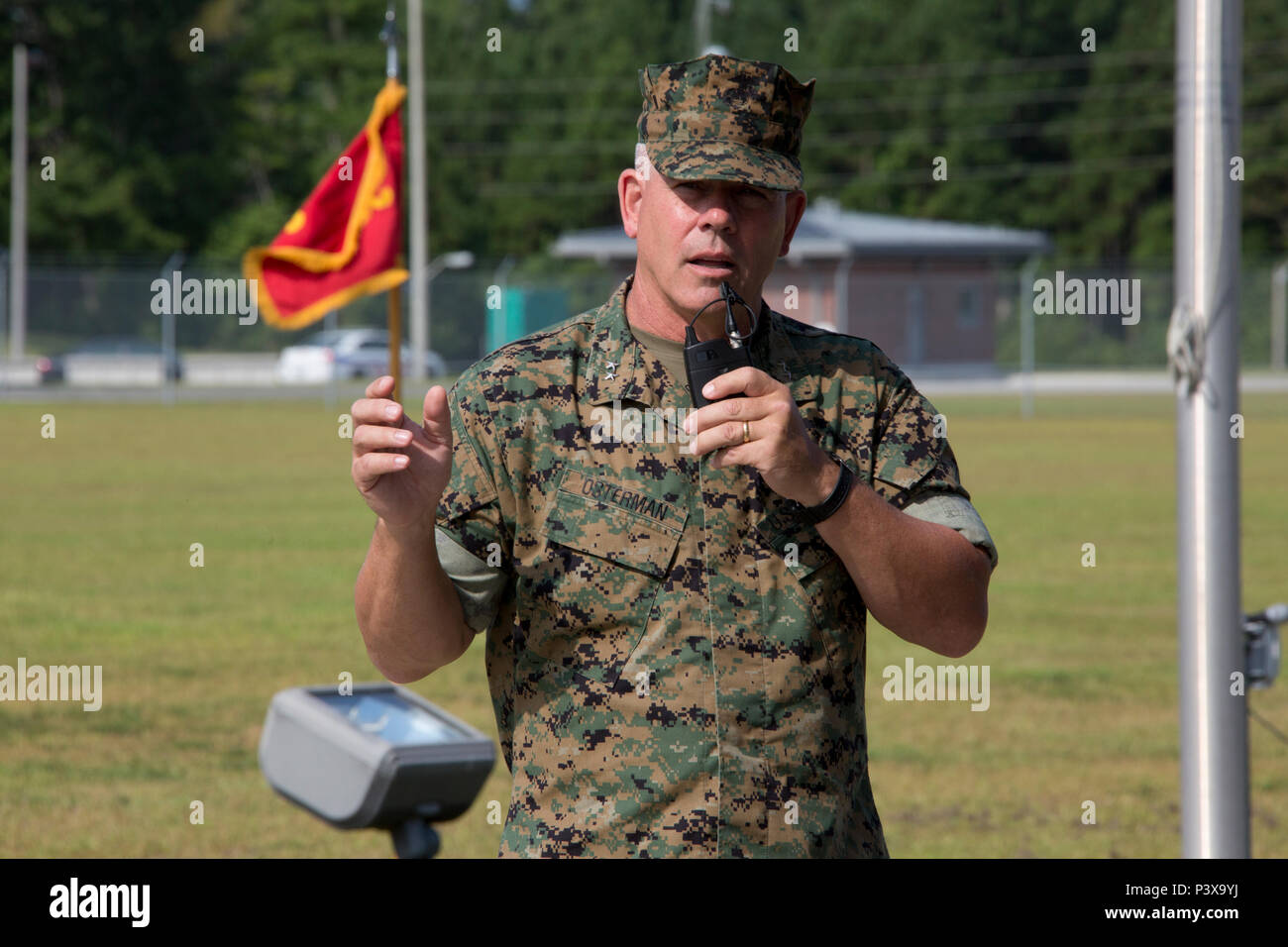 U.S. Marine Corps Maj. Gen. Joseph L. Osterman, former commanding ...