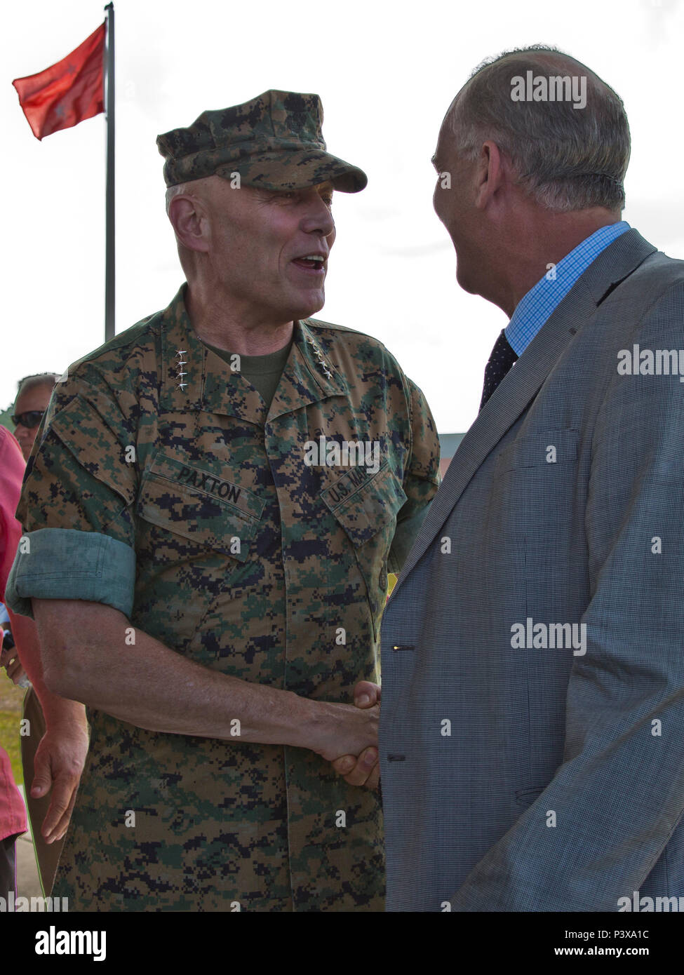 U.S. Marine Corps Gen. John M. Paxton Jr., 33rd assistant commandant of ...