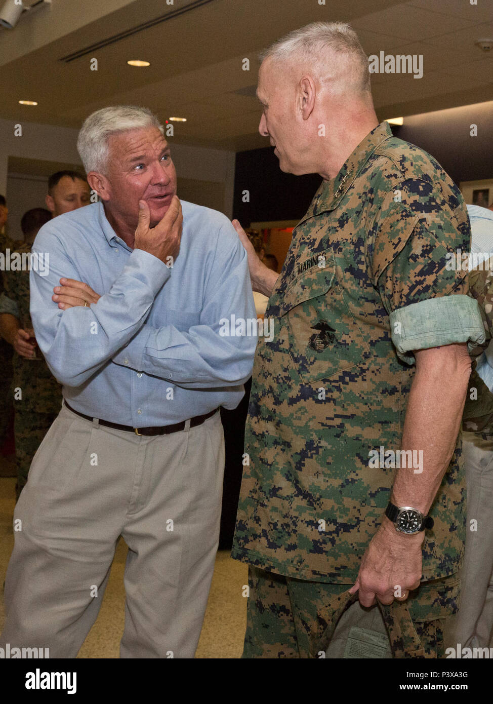 U.S. Marine Corps Gen. John M. Paxton Jr., 33rd assistant commandant of ...