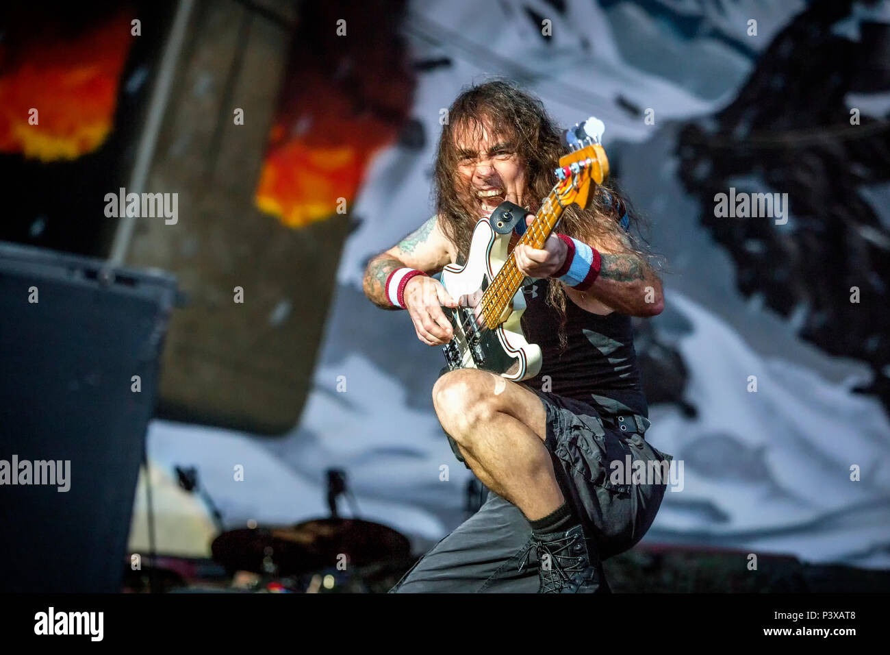 Steve harris iron maiden hi-res stock photography and images - Alamy