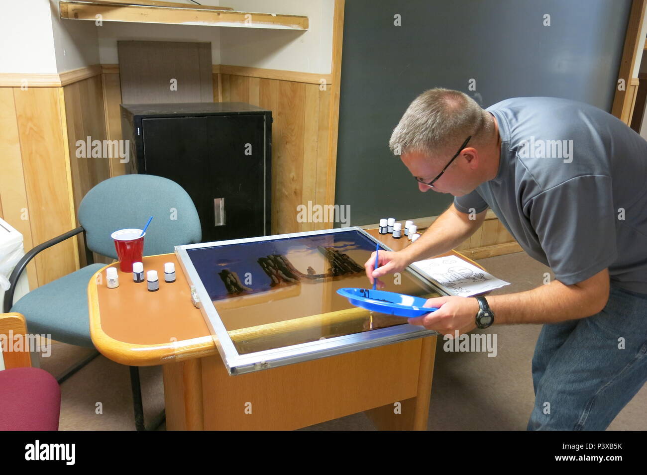 Capt. Jaime Corson, chaplain, Mobilization and Deployment, Directorate ...