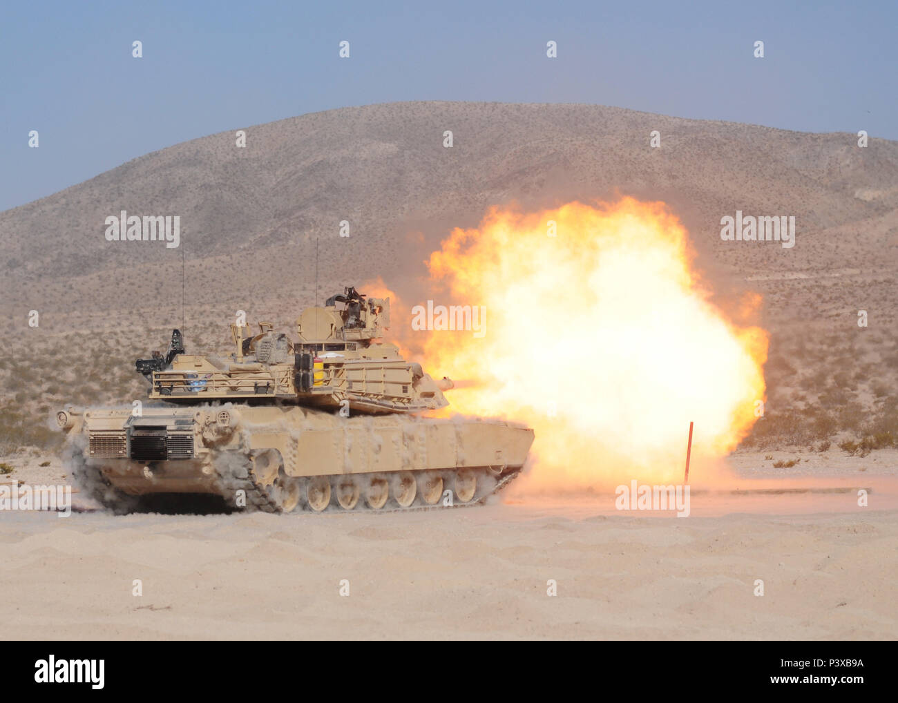 FORT IRWIN, Calif. – Soldiers from the 1st Armored Brigade Combat Team ...