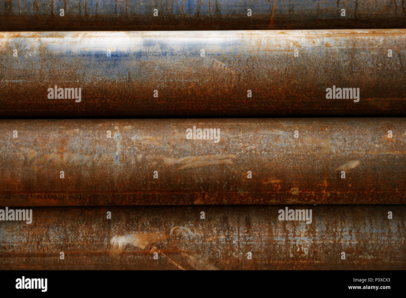 Rusty Metal Pipe Texture