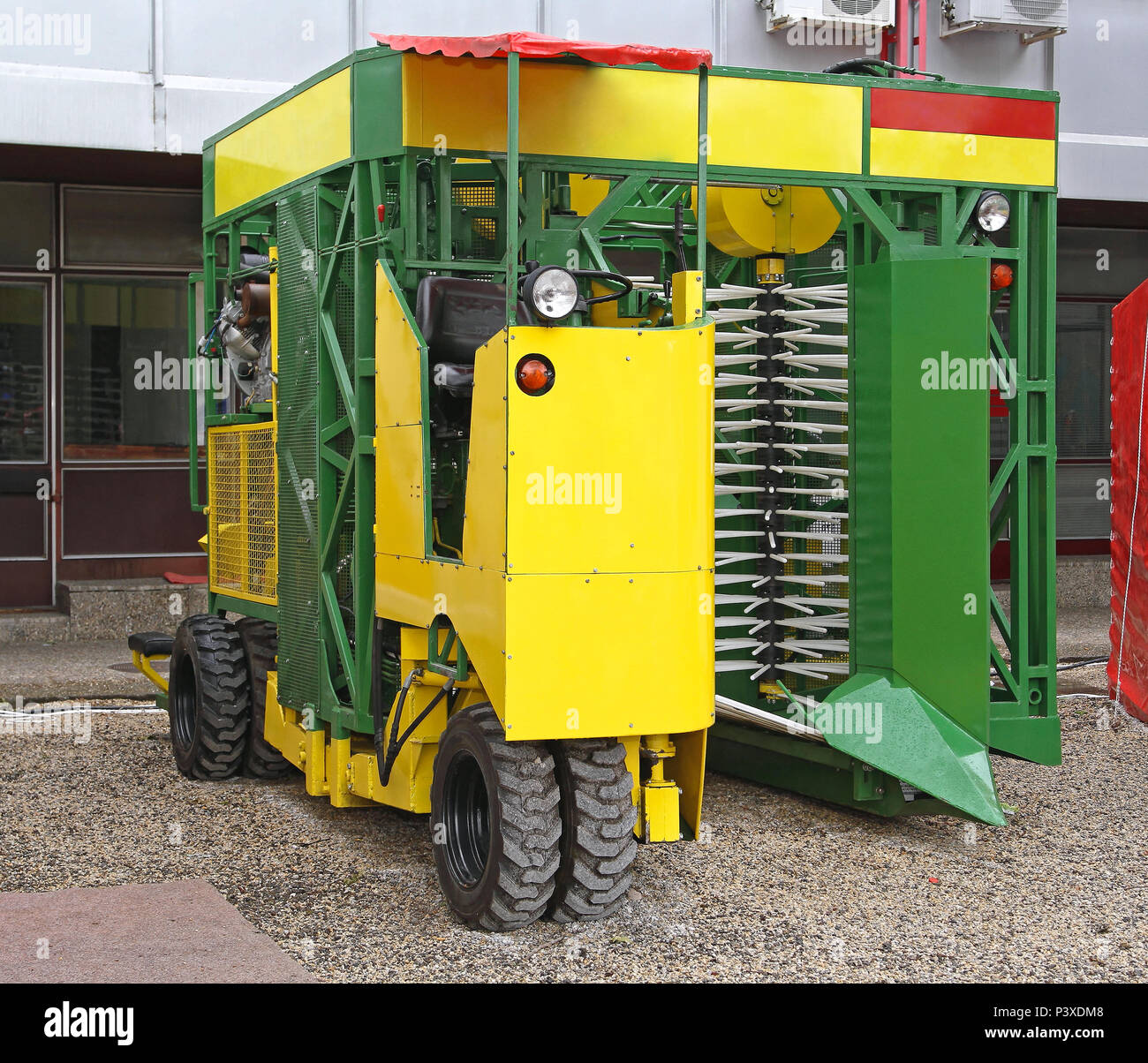 Raspberry and Blackberry Harvesting Equipment for Fruit Farm Stock ...