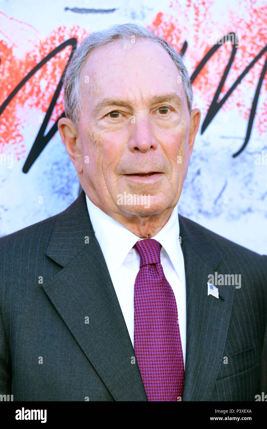 Michael Bloomberg attending the Serpentine Summer Party 2018 held at ...