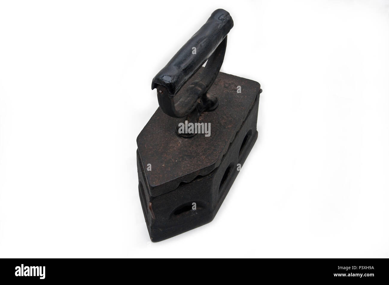 Ferro de passar roupa antigo Stock Photo - Alamy