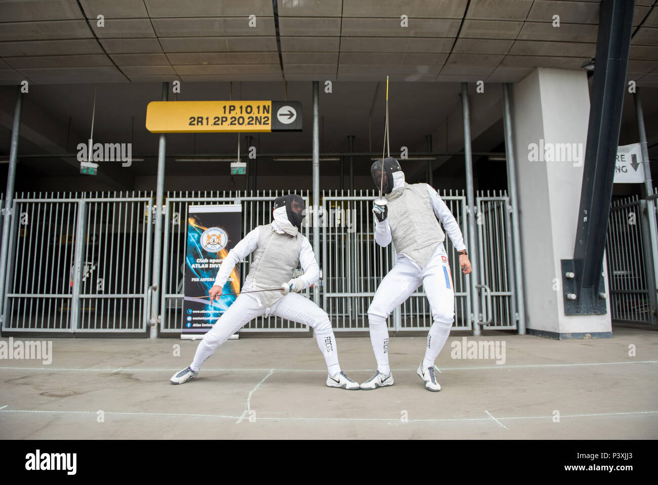 Sword fencing hi-res stock photography and images - Alamy