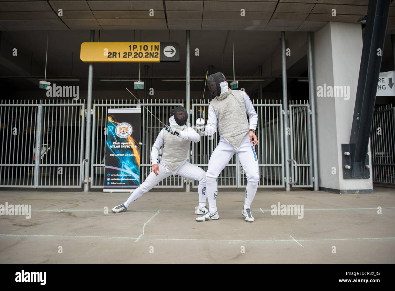 Fencing uniform hi-res stock photography and images - Alamy