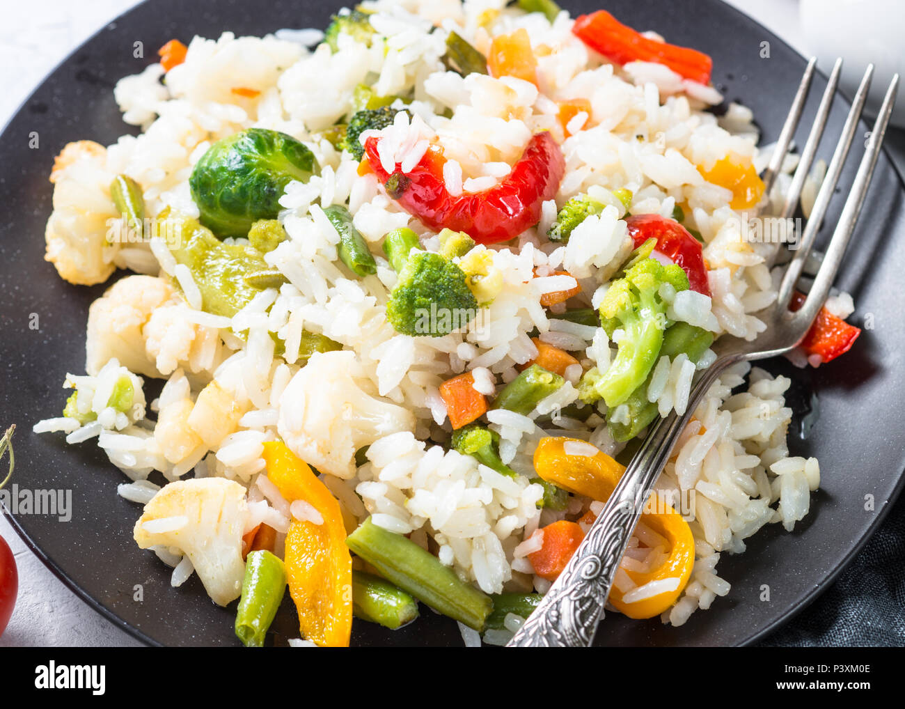 Vegetarian rice dish hi-res stock photography and images - Alamy